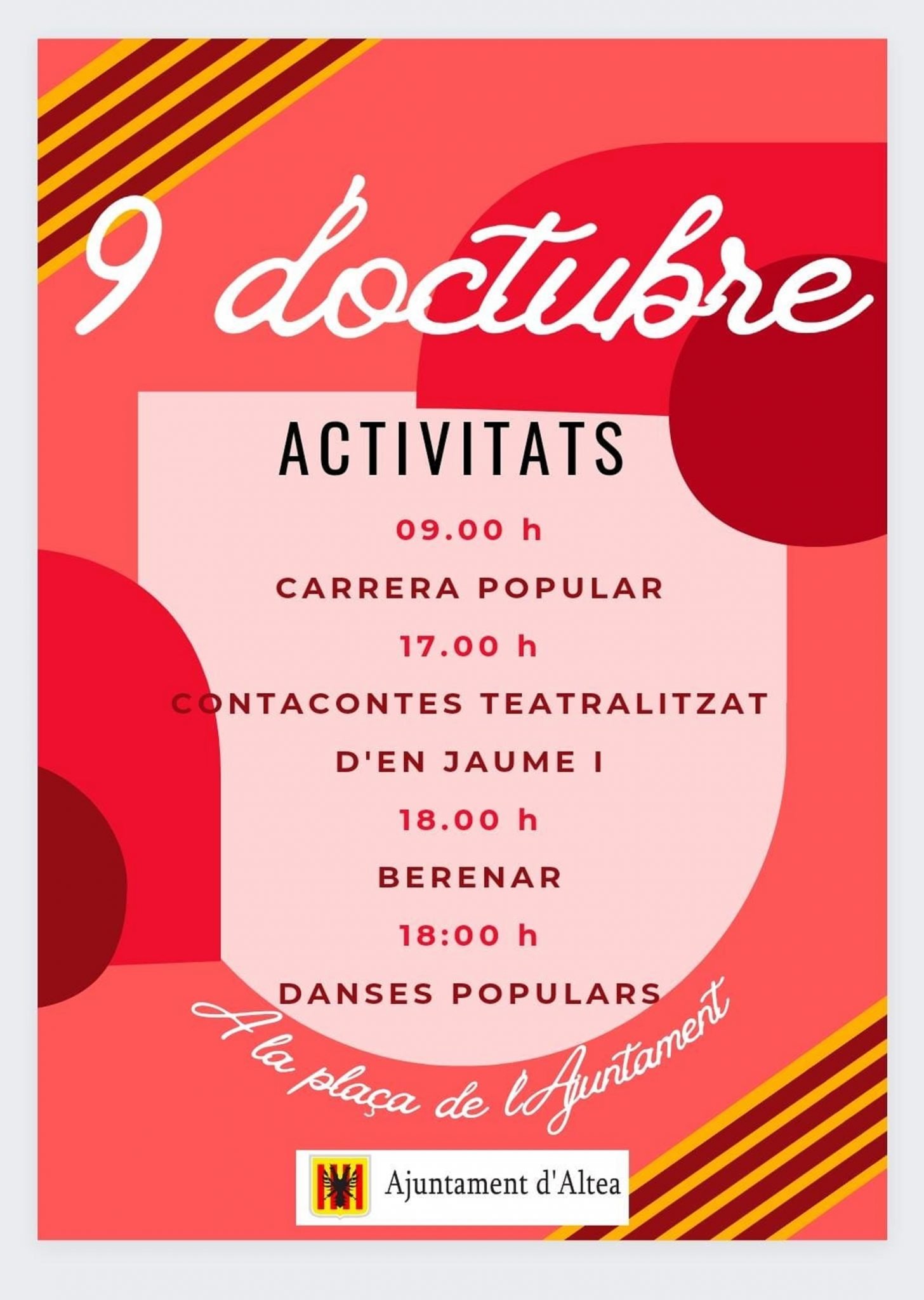 Celebració 9 d'octubre - Altea 2023 - Altea Cultural