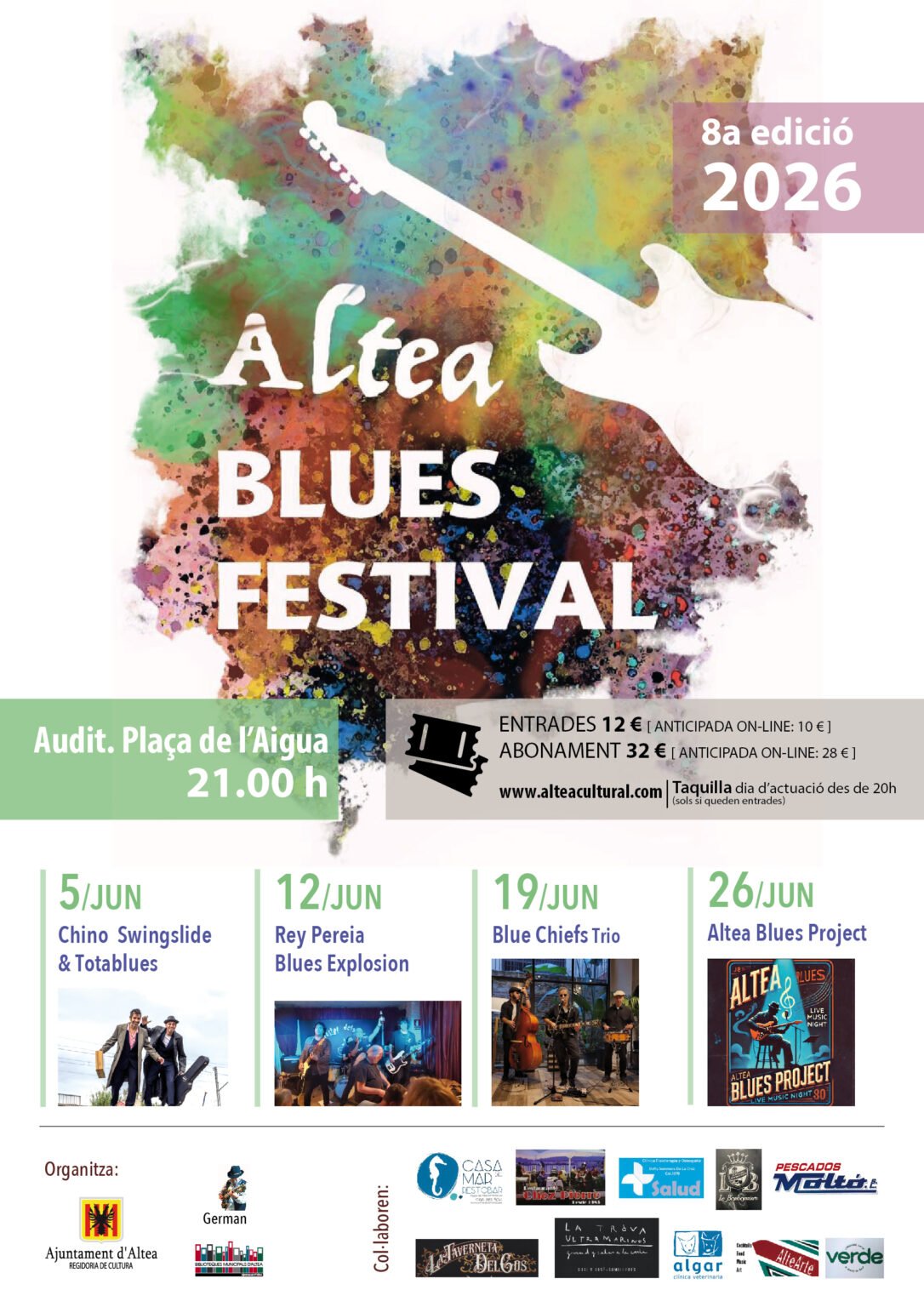 Altea Blues Project – Altea Blues Festival 2026 - Altea Cultural